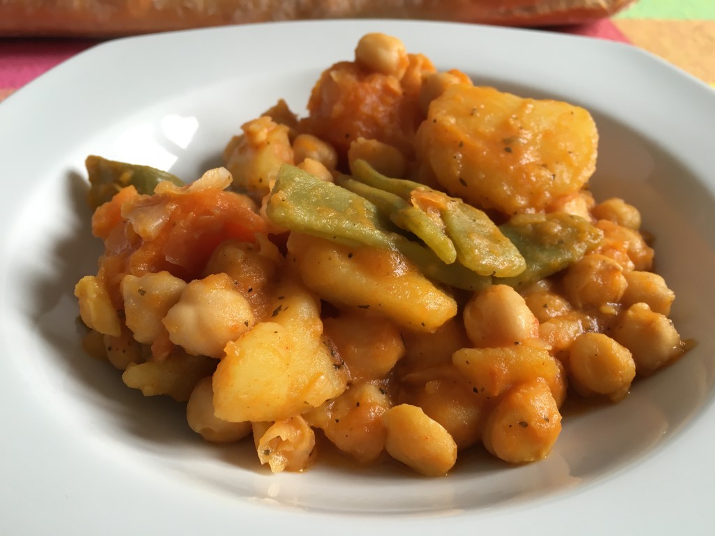 Olla gitana, receta murciana y vegana » Cooking time